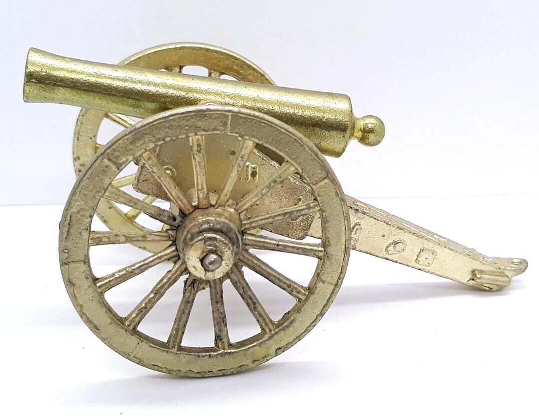 Replica Cannon Cast Metal / With Brass Finish Vintage Penncraft Mt ...