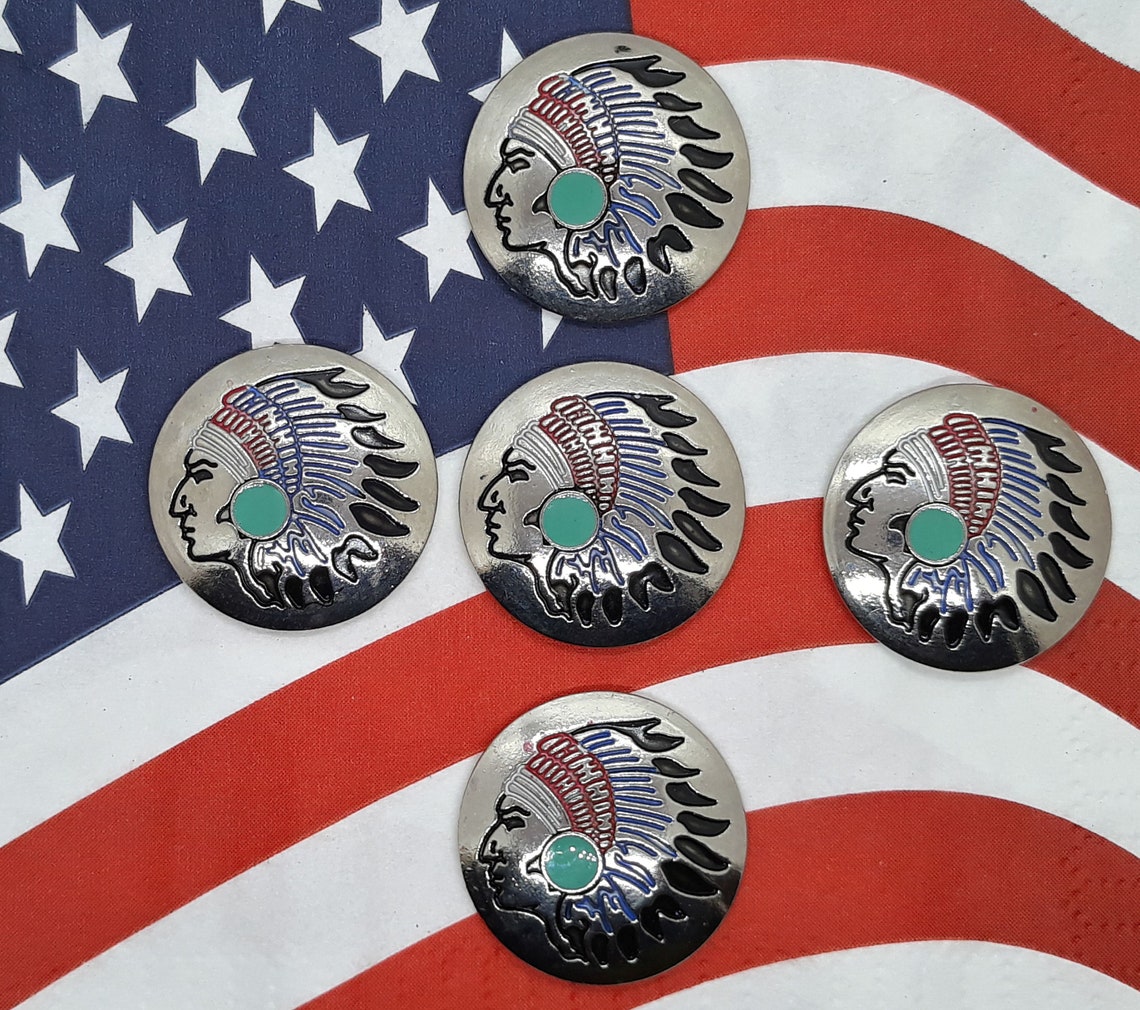 Southwest Native Style Chief Concho / Conchos 1 3/16 - Etsy