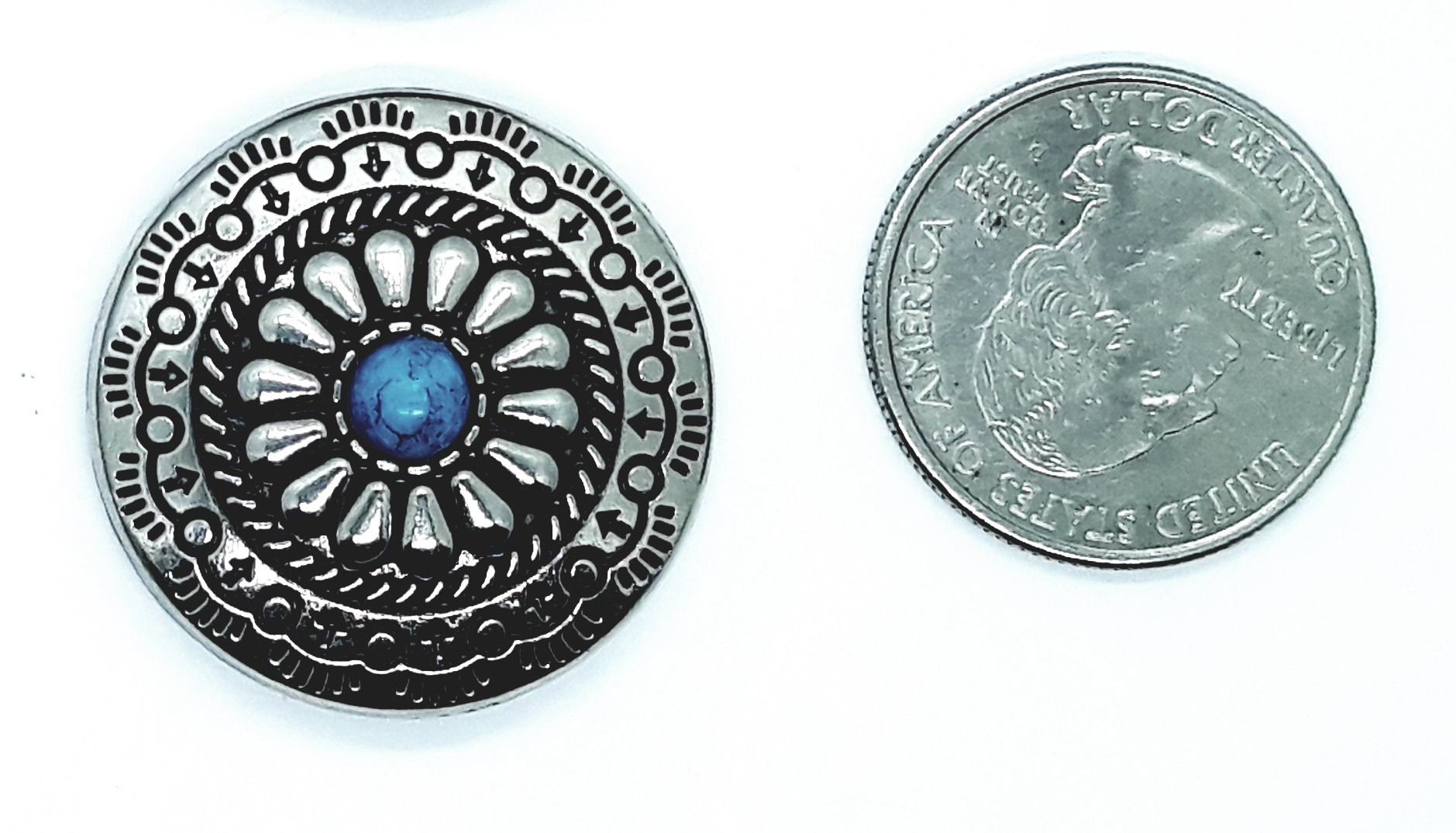 Southwest Native Style Flower 2 Concho / Conchos 1 3/16 | Etsy