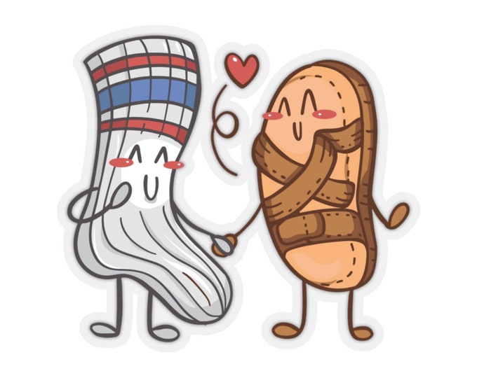 Spaghetti and Meatball Love Kiss-cut Stickers Anniversary - Etsy