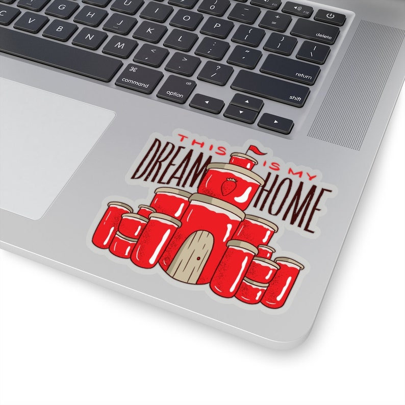 Jam Dream Home Sticker - Glossy Vinyl Laptop Decal - Etsy