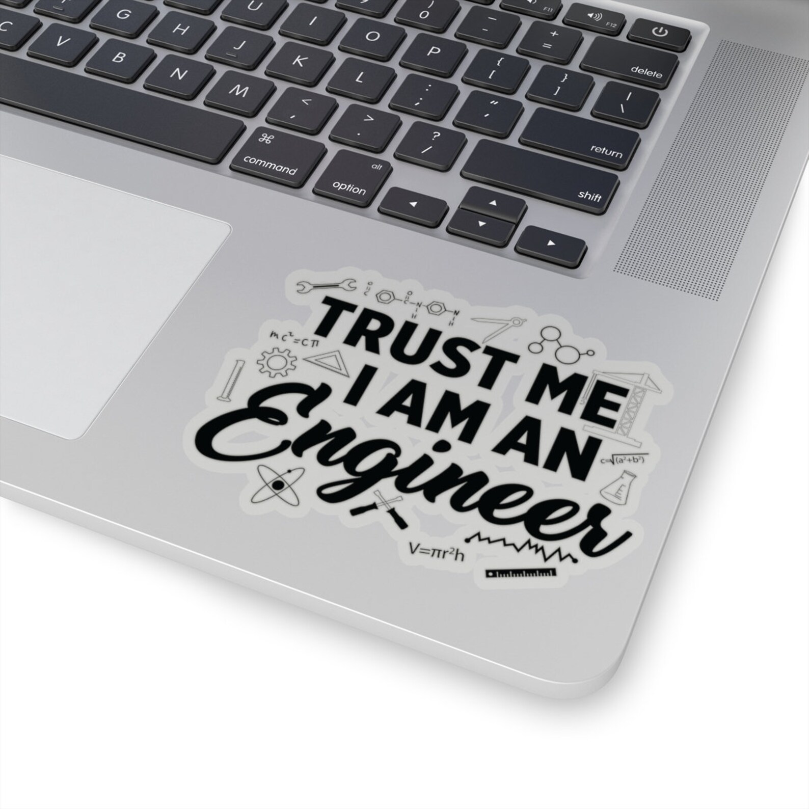 Trust Me I Am an Engineer Kiss-cut Stickers Profession | Etsy