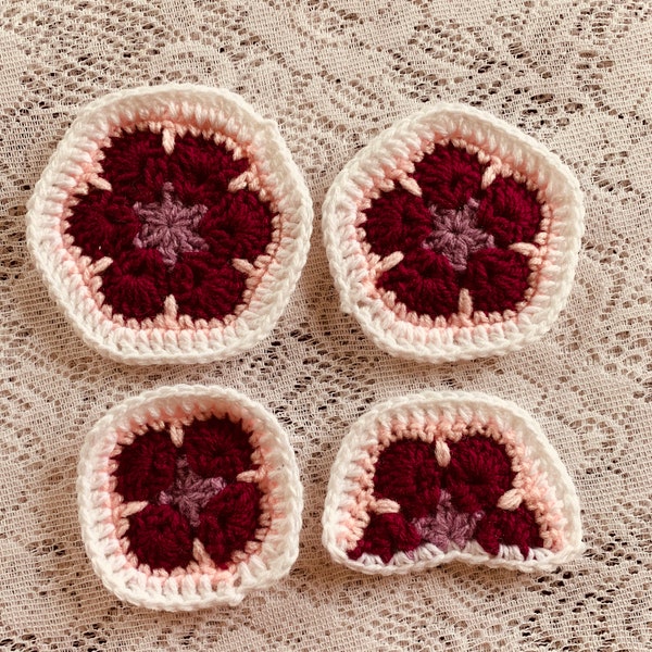 African Flower Motif - Etsy