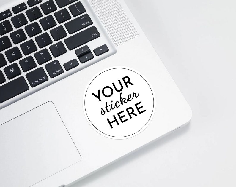Sticker Mockup Bundle Laptop Mock up Sticker Mockup Hand, Sticker ...