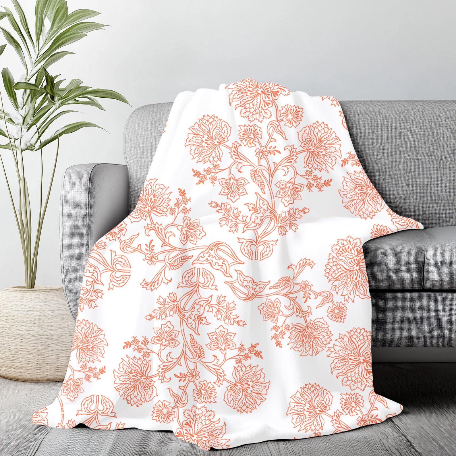 5 Blanket Mockups Bundle | Fleece, Sherpa, Velveteen Plush, Microfiber ...
