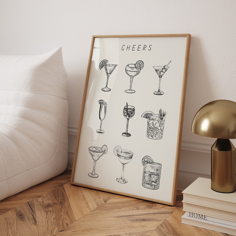Bar Art Print - Etsy