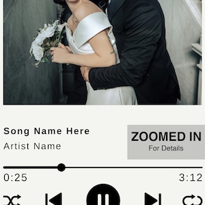 Custom Music Album Poster Print: Personalized Song Gift - Etsy