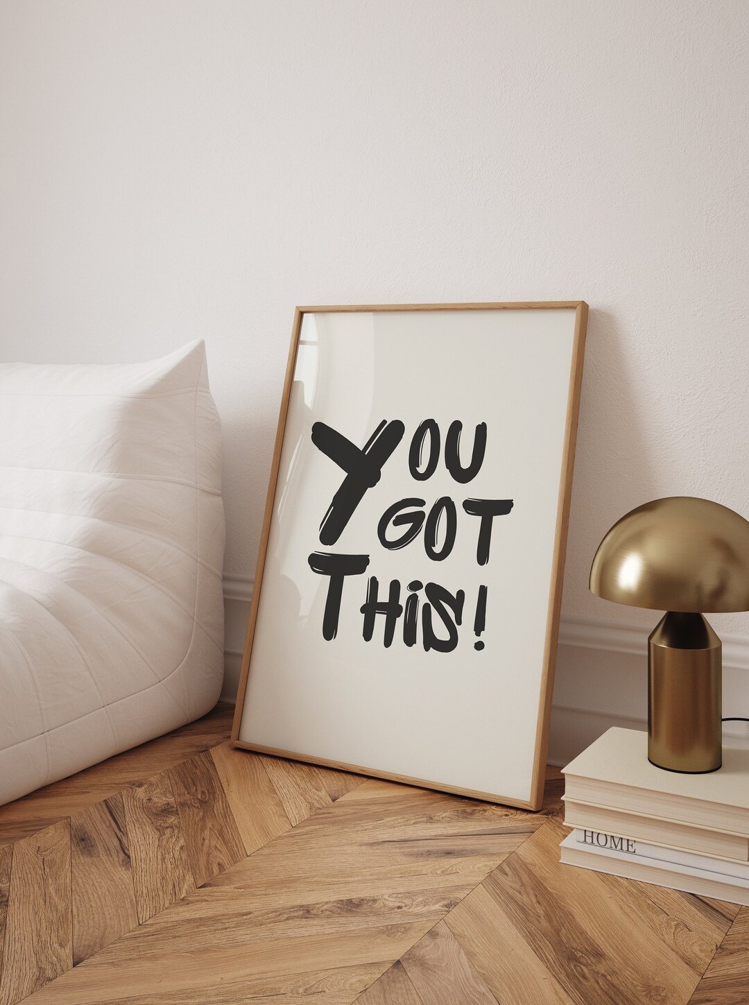 You Got This Quote Poster Print, Uplifting Wall Art, Inspirational Art ...