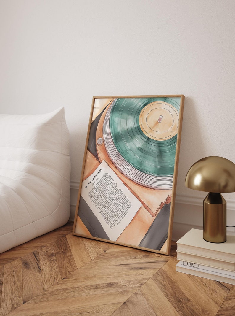 Custom Song Lyrics Vinyl Record Print: Personalized Music Gift - Etsy