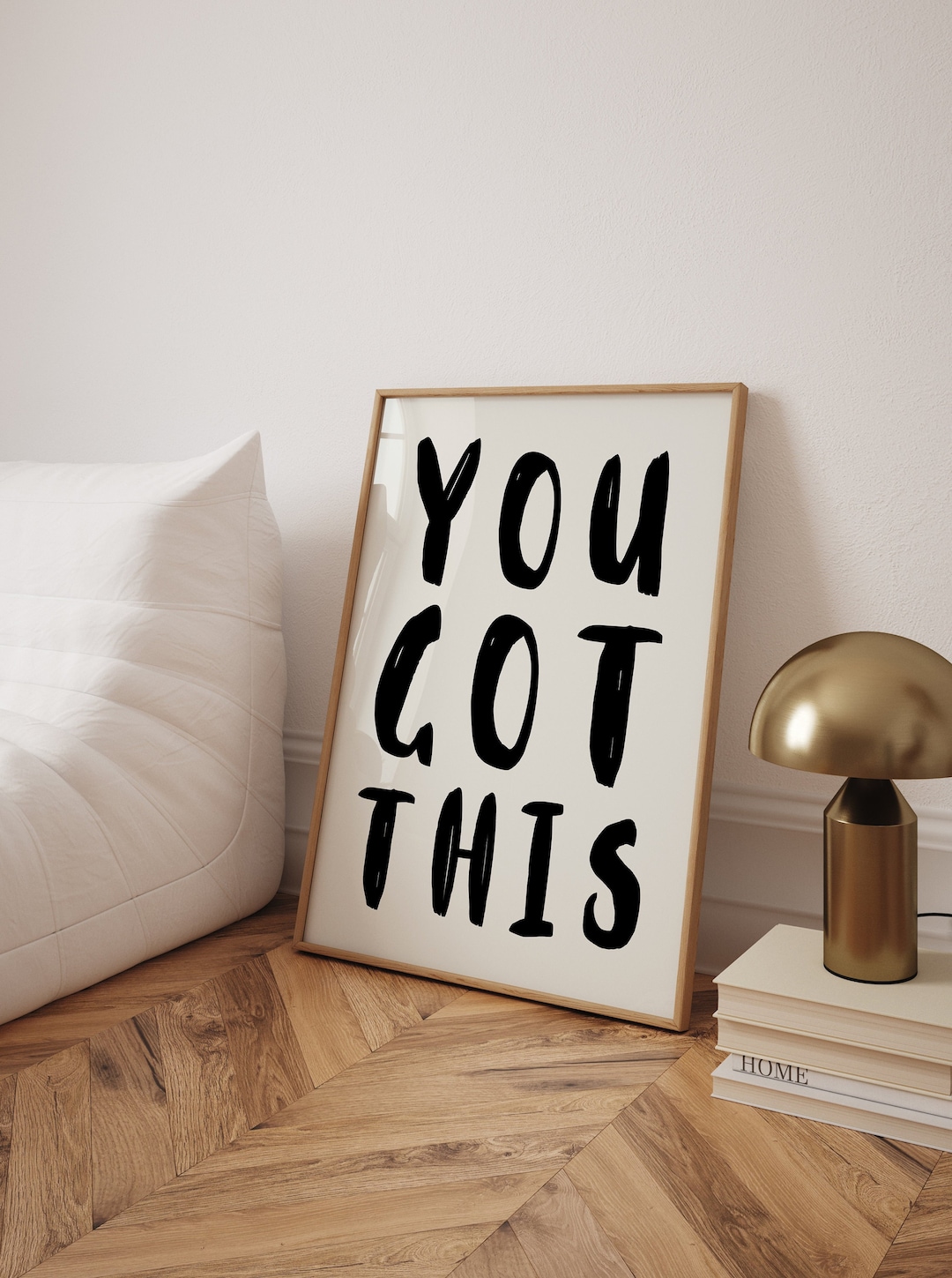You Got This Quote Poster Print, Uplifting Wall Art, Inspirational Art ...