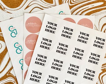 Custom Logo Stickers | Etsy