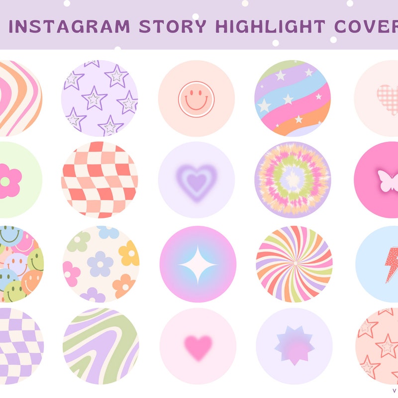 Highlight Covers - Etsy