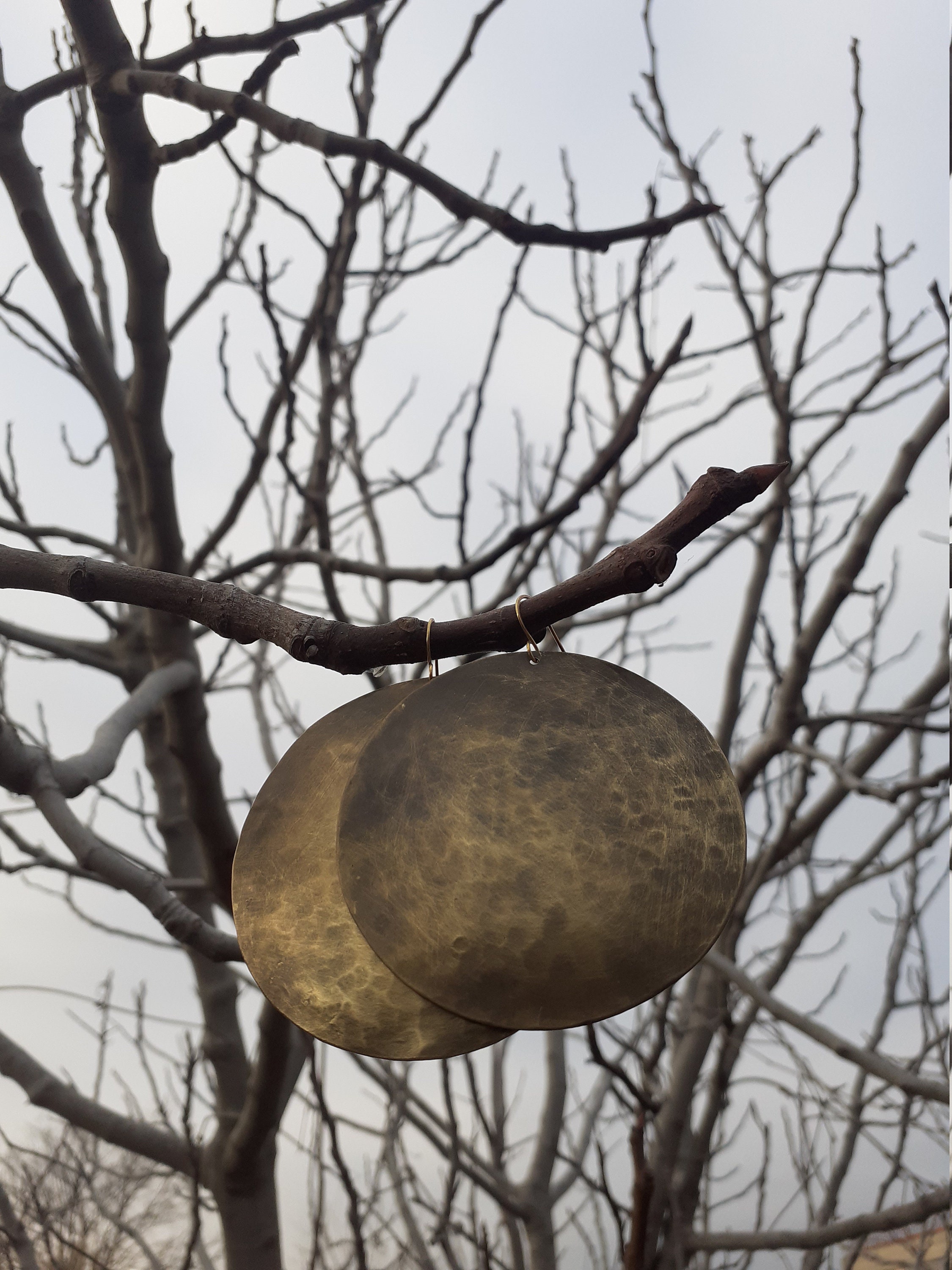 Big Brass African Discs Oversized Tribal Bronze Discs | Etsy