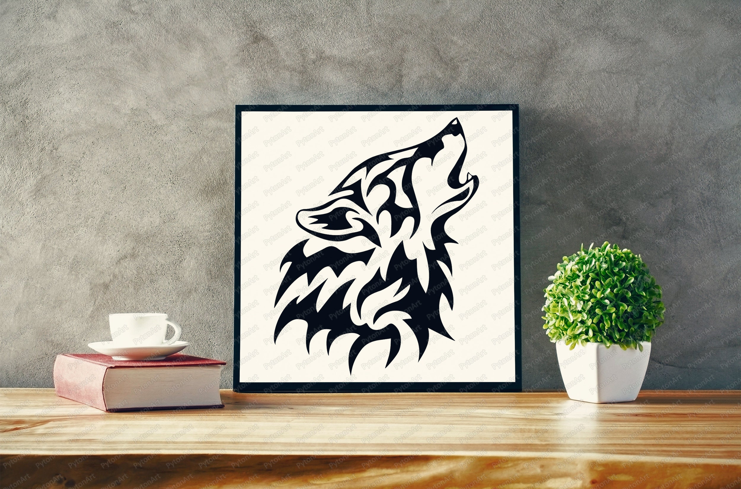 Wolf Head SVG Wolf Vector Wolf PNG Wolf Figure Wolf Head - Etsy