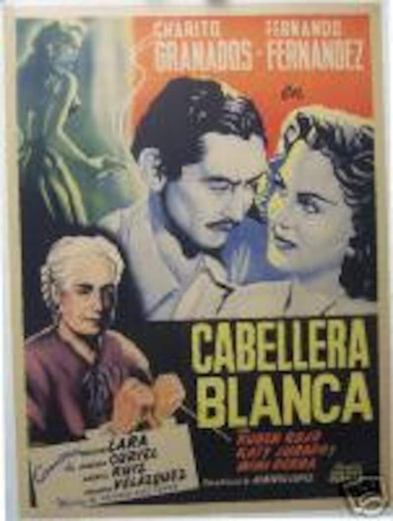 Cabellera Blanca Vintage Movie Poster From 1940's Mexico - Etsy