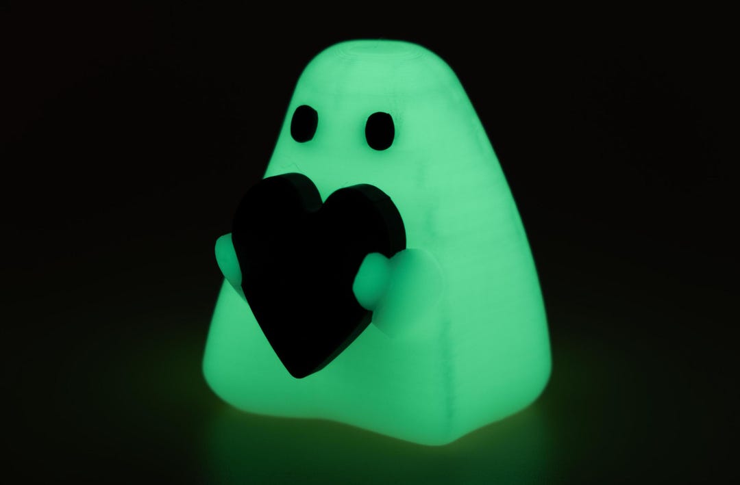 Glowing Ghosty | the Adorable Glow-in-the-dark Ghost Figurine With a ...