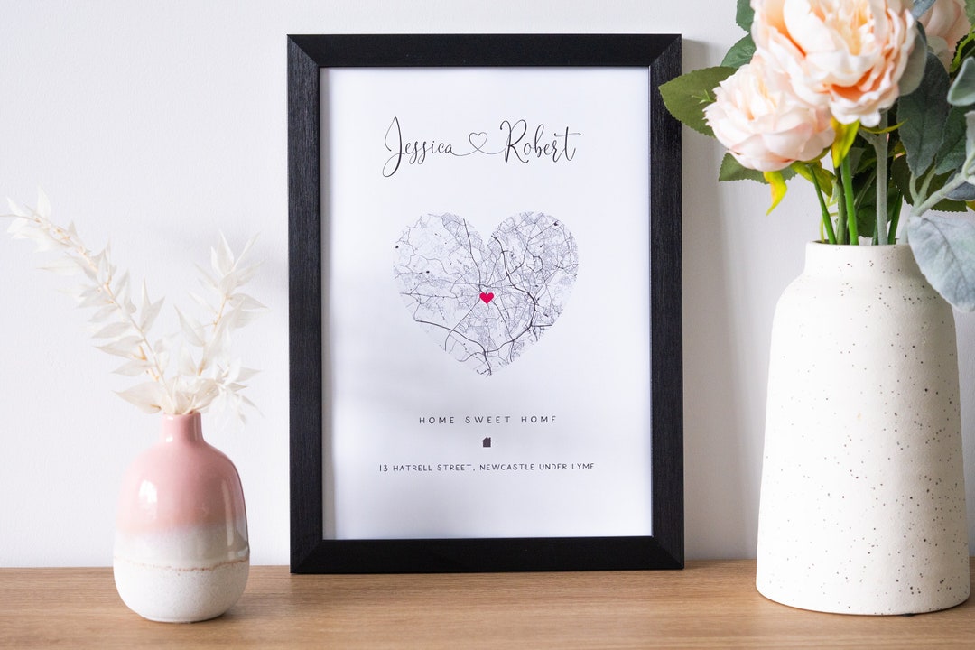 New Home Print | New Home Gift | First Home Print | First Home Print ...