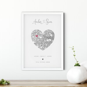 New Home Print | New Home Gift | First Home Print | First Home Print ...