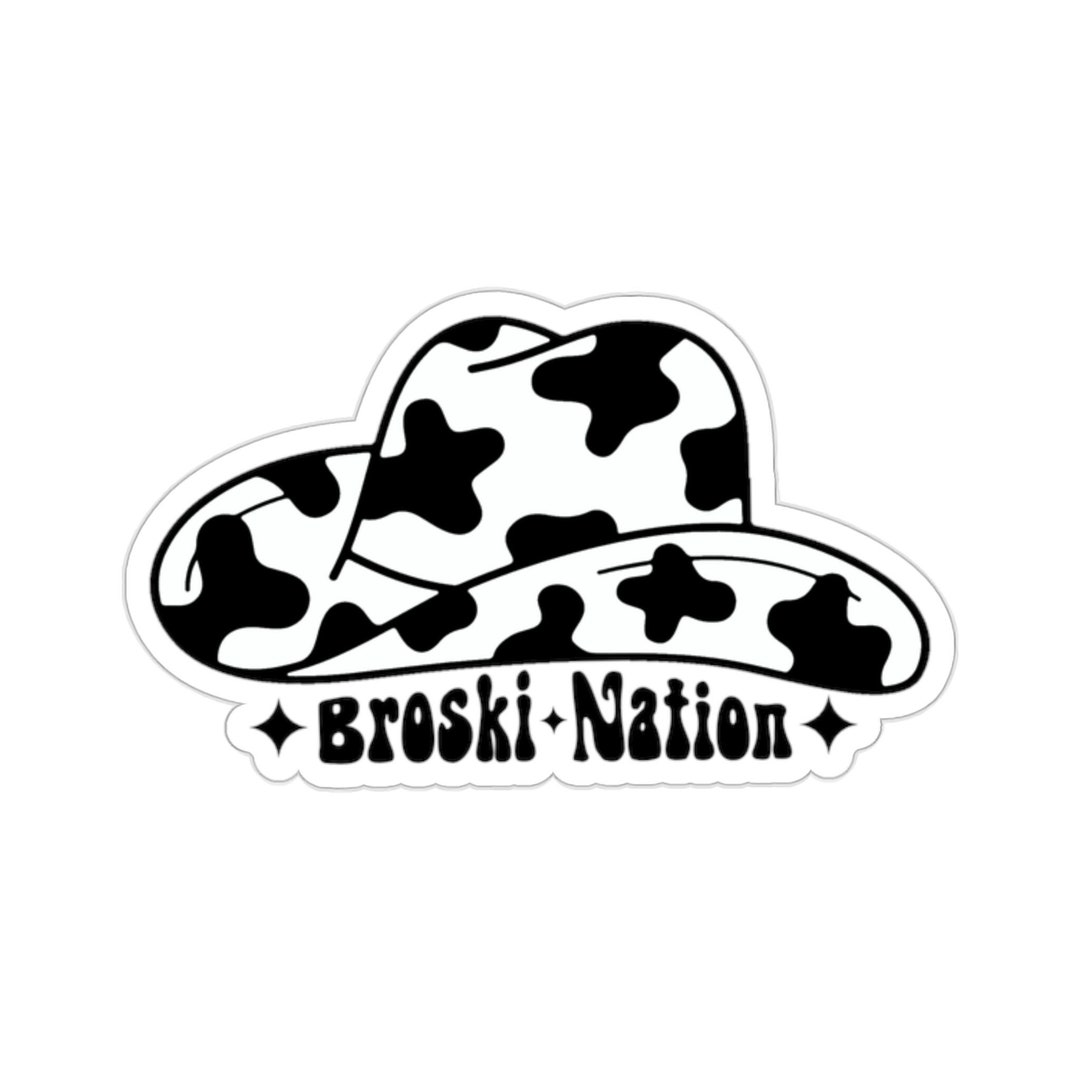 Brittany Broski, Broski Nation Sticker, the Broski Report, Meme Sticker ...
