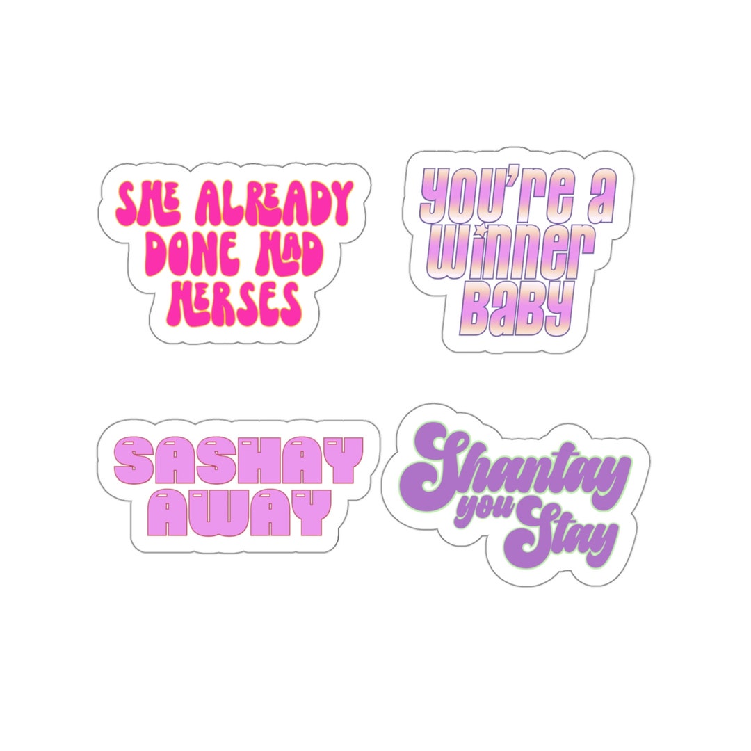 Drag Race, Sticker Sheet, Drag Queen Stickers - Etsy