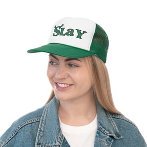 Shrek Hats, Slay, Trucker Caps, Bachelorette Party Hats - Etsy