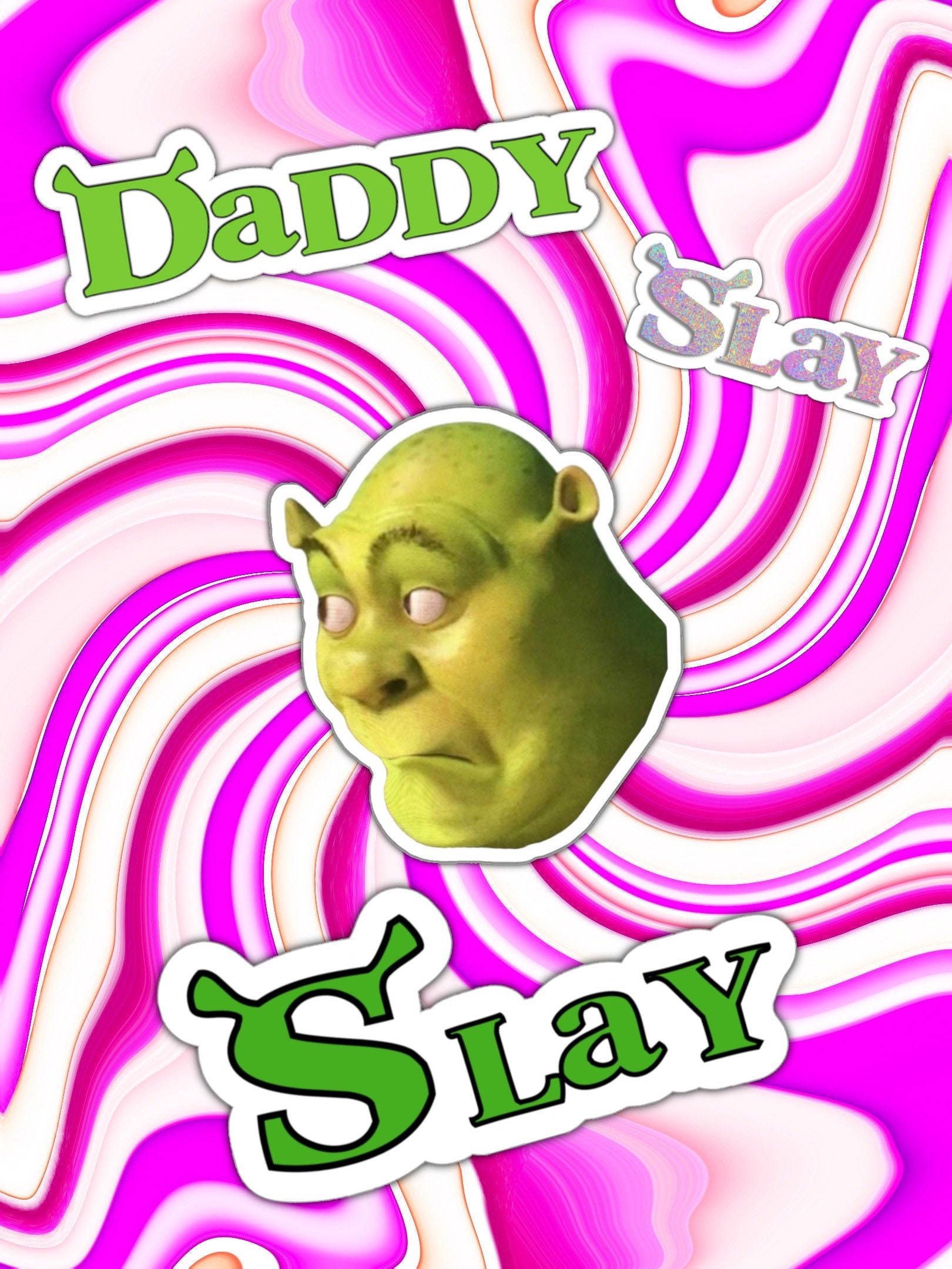 Shrek Slay Sticker Shrek Merch Shrek Slay Sticker - Etsy Australia