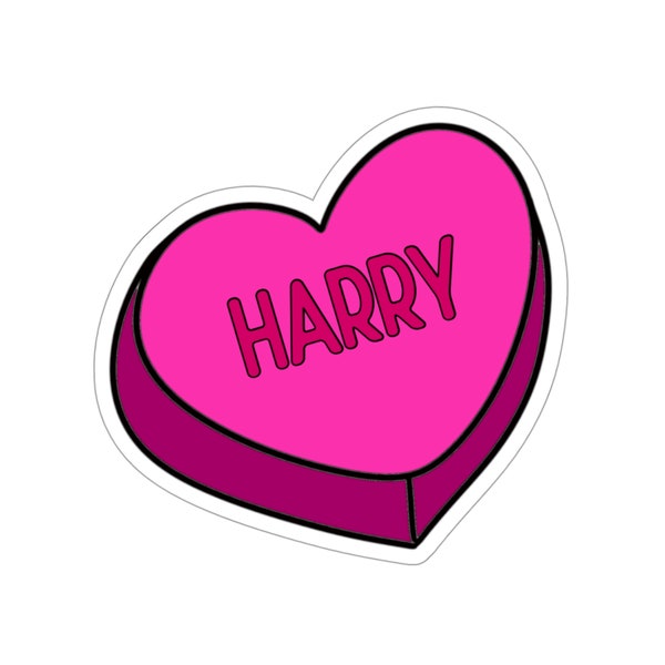 Harry Styles Heart Sticker - Etsy