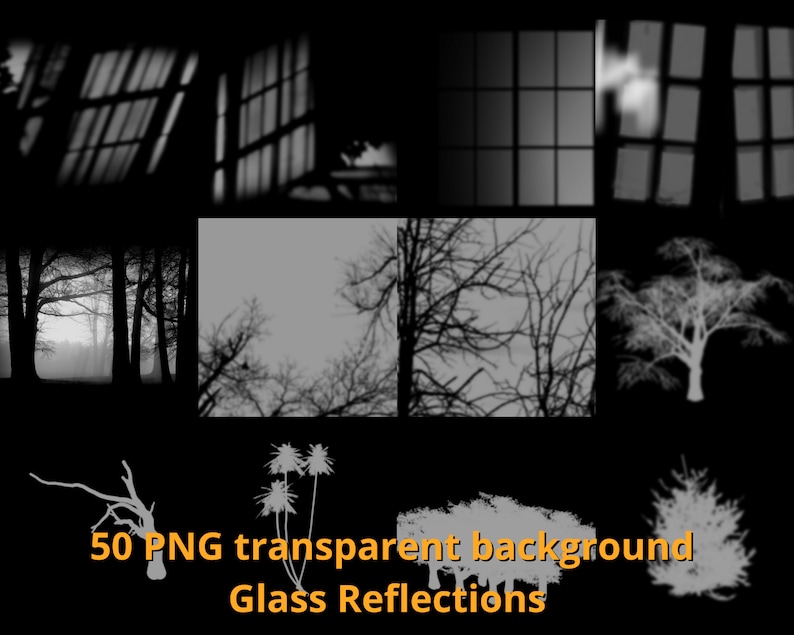 Glass Reflection PNG Window Reflection Overlay Glass - Etsy