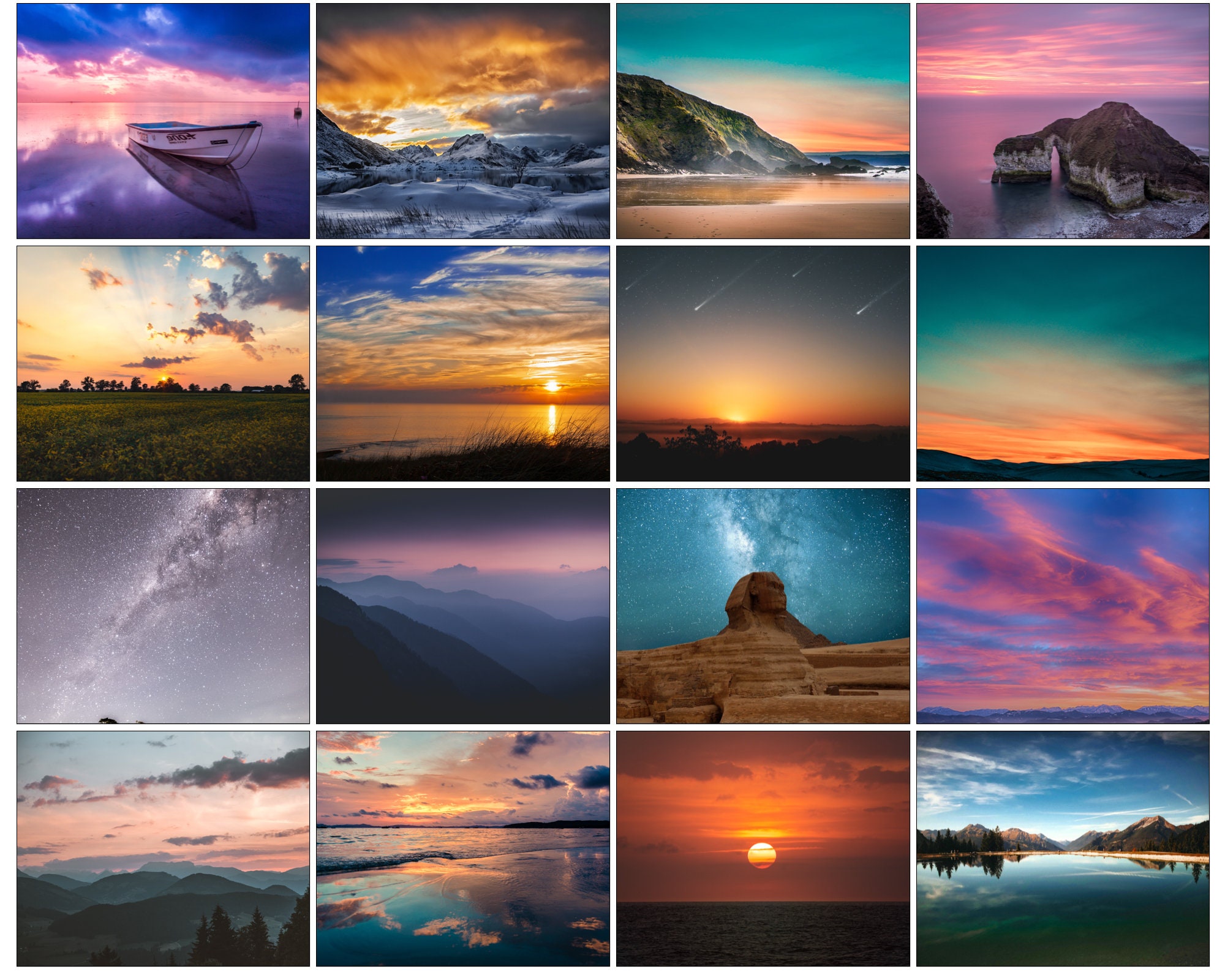 Nature Scenery Backdrop Sky Texture Photoshop Nature | Etsy