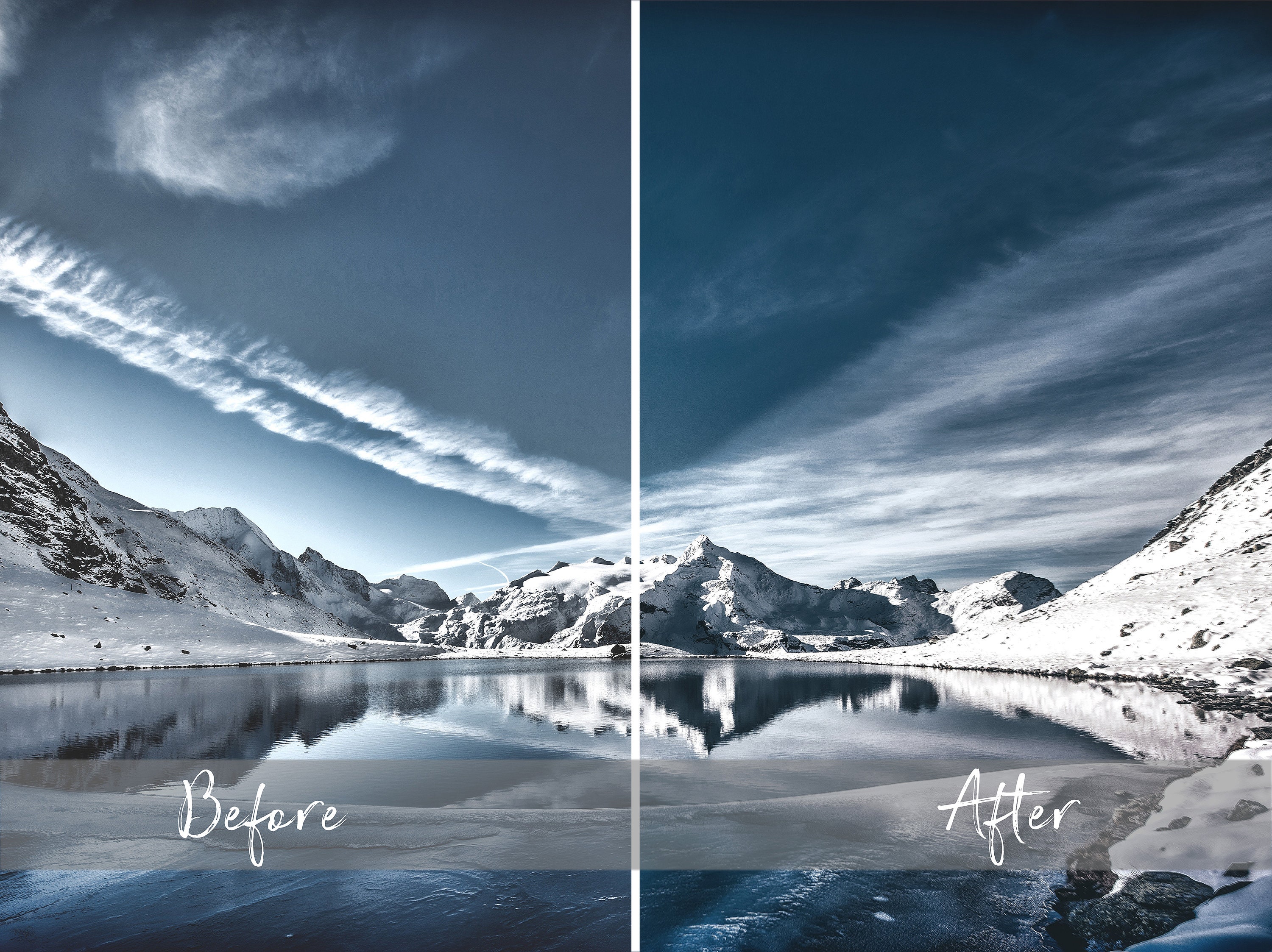 MOBILE Lightroom Presets COOL BLUE for Instagram Blue | Etsy