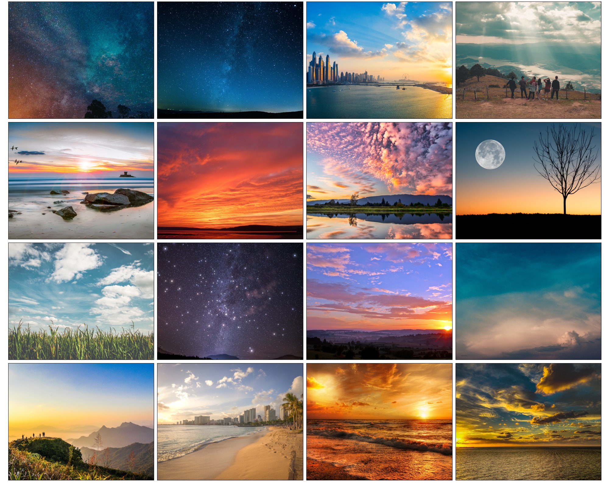 Nature Scenery Backdrop Sky Texture Photoshop Nature | Etsy