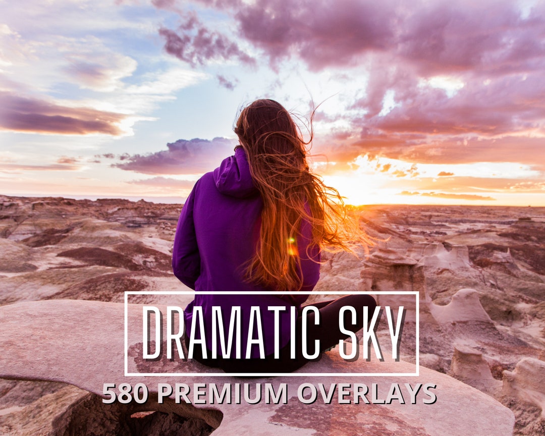 Dramatic Skies Background Overlays, Storm Clouds Overlays, Rainy Sky ...