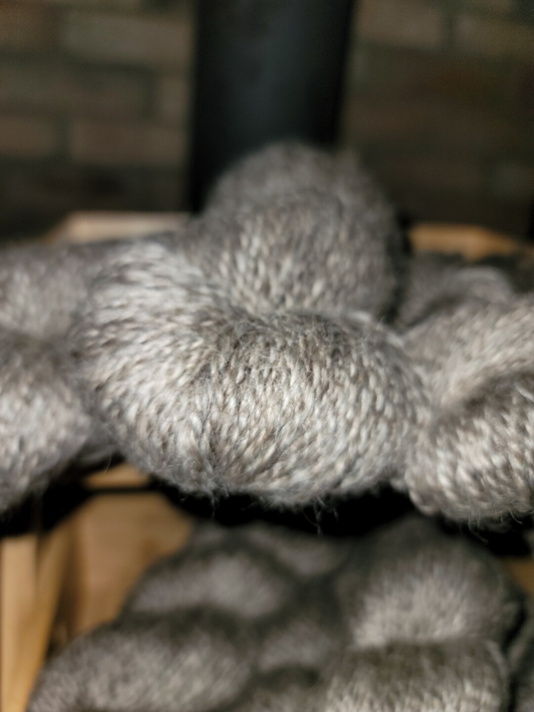 Romney 100% Wool Yarn Grey - Etsy