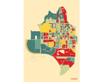 Purdue University Map