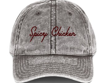 Waffle Fries California Cursive Embroidered Cotton Twill Hat - Etsy