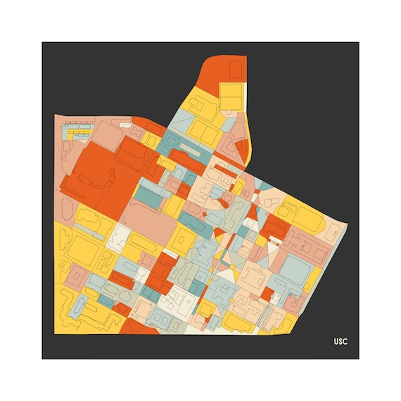 Usc Campus Map