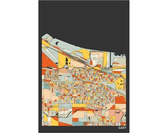 FINGER LAKES MAP Fine Art Giclée Print Museum Quality | Etsy