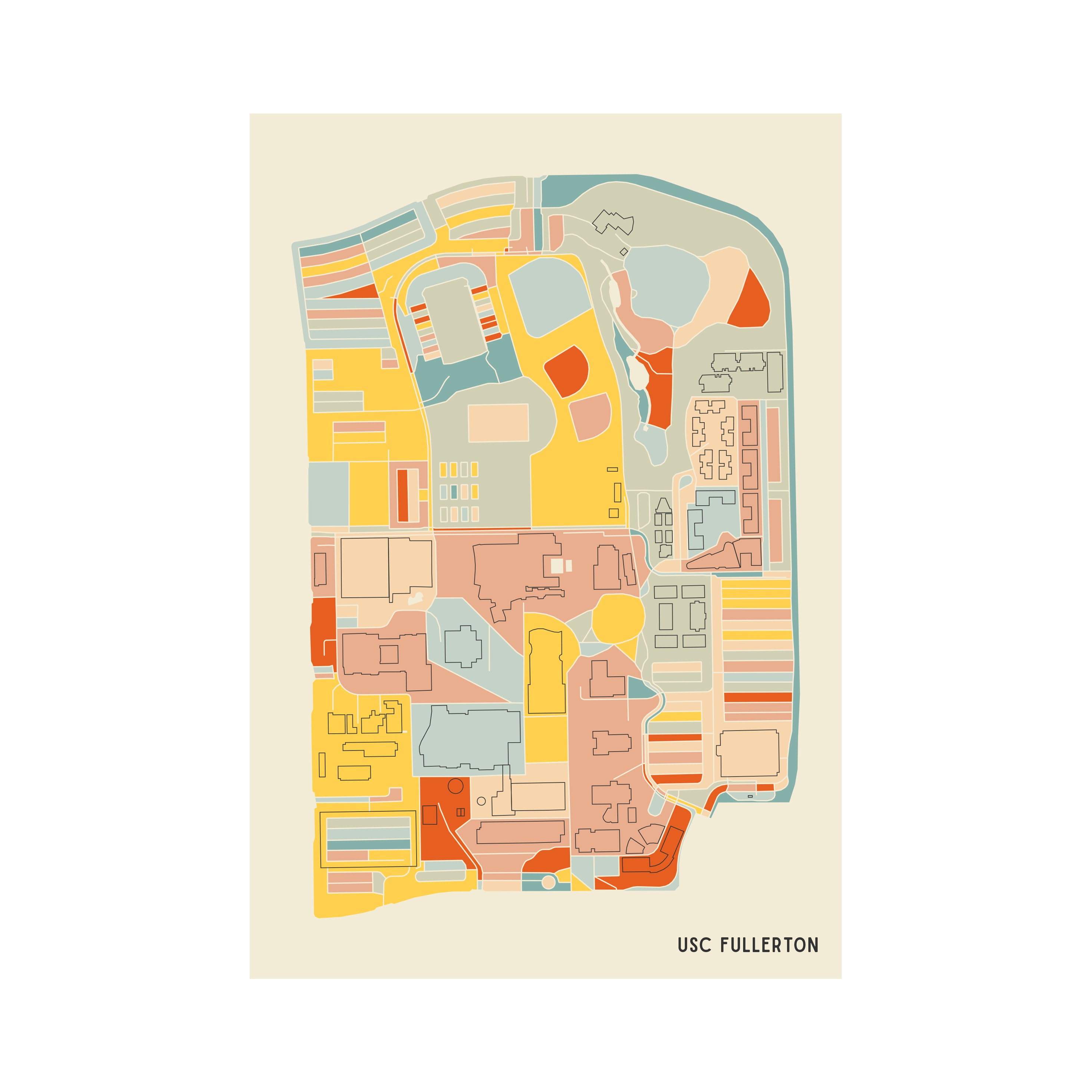 Usc Campus Map Printable