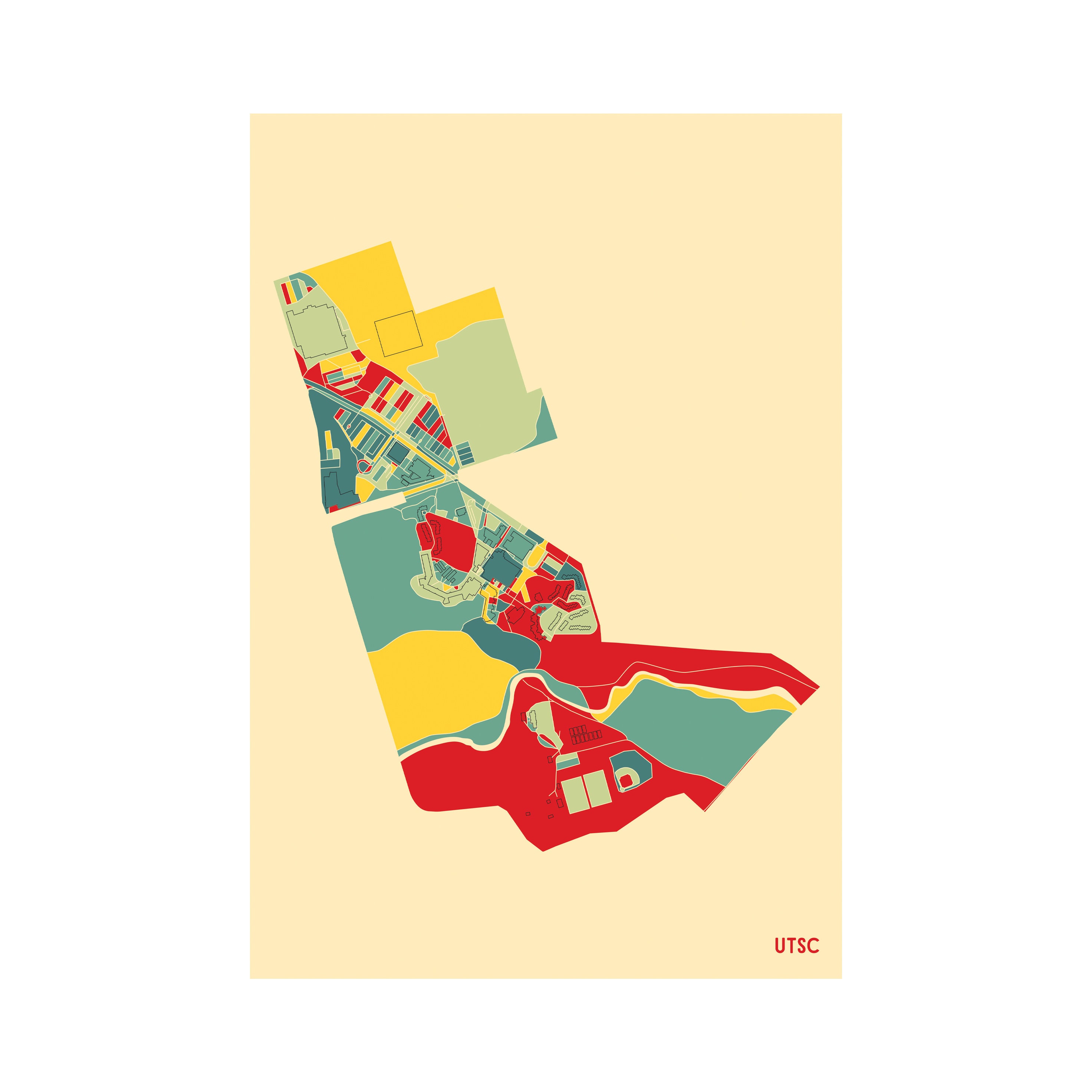 UTSC - UNIVERSITY of TORONTO at Scarborough - Campus Map - Fine Art ...