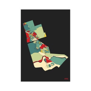 UTSC UNIVERSITY of TORONTO at Scarborough Campus Map - Etsy