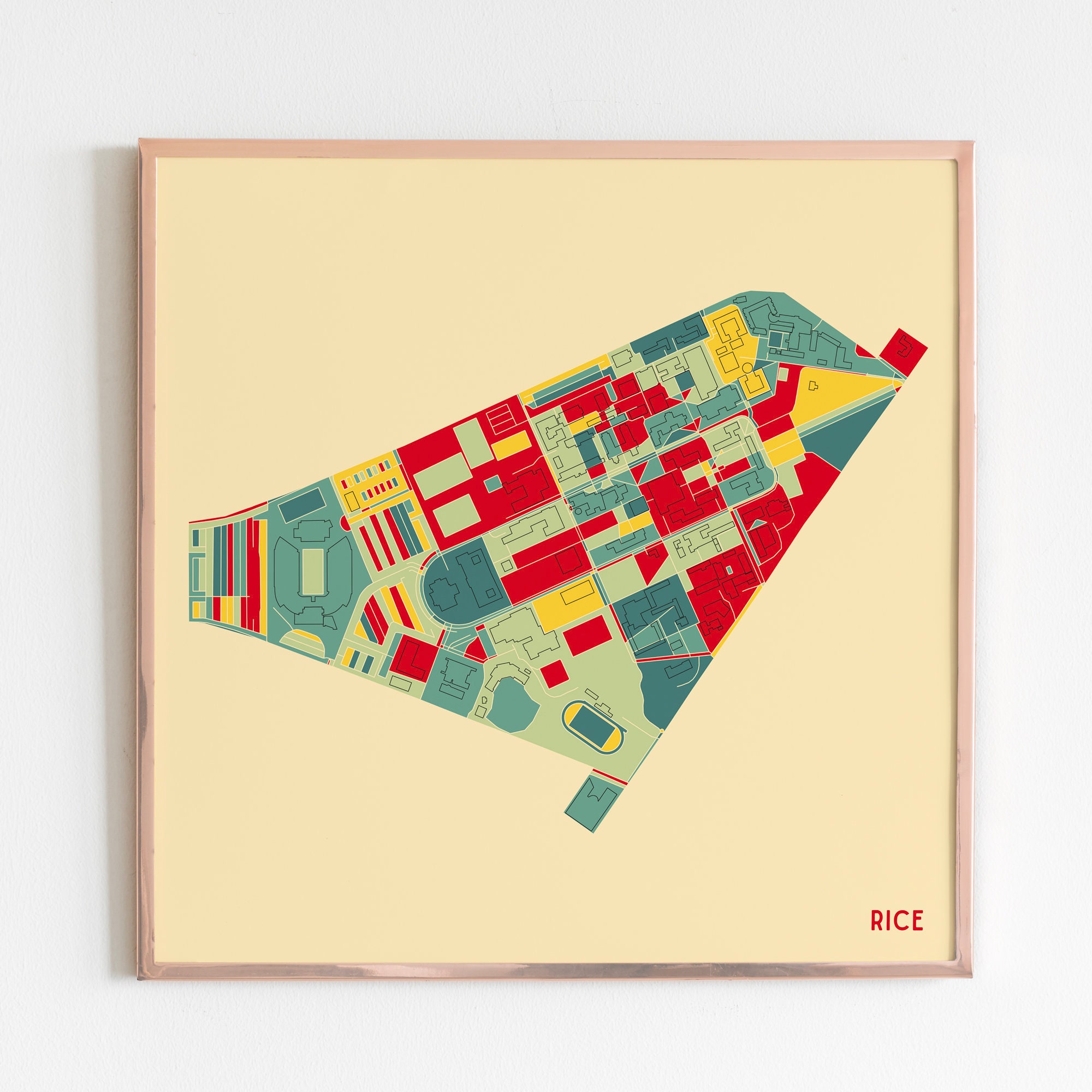 Rice University Campus Map Pdf