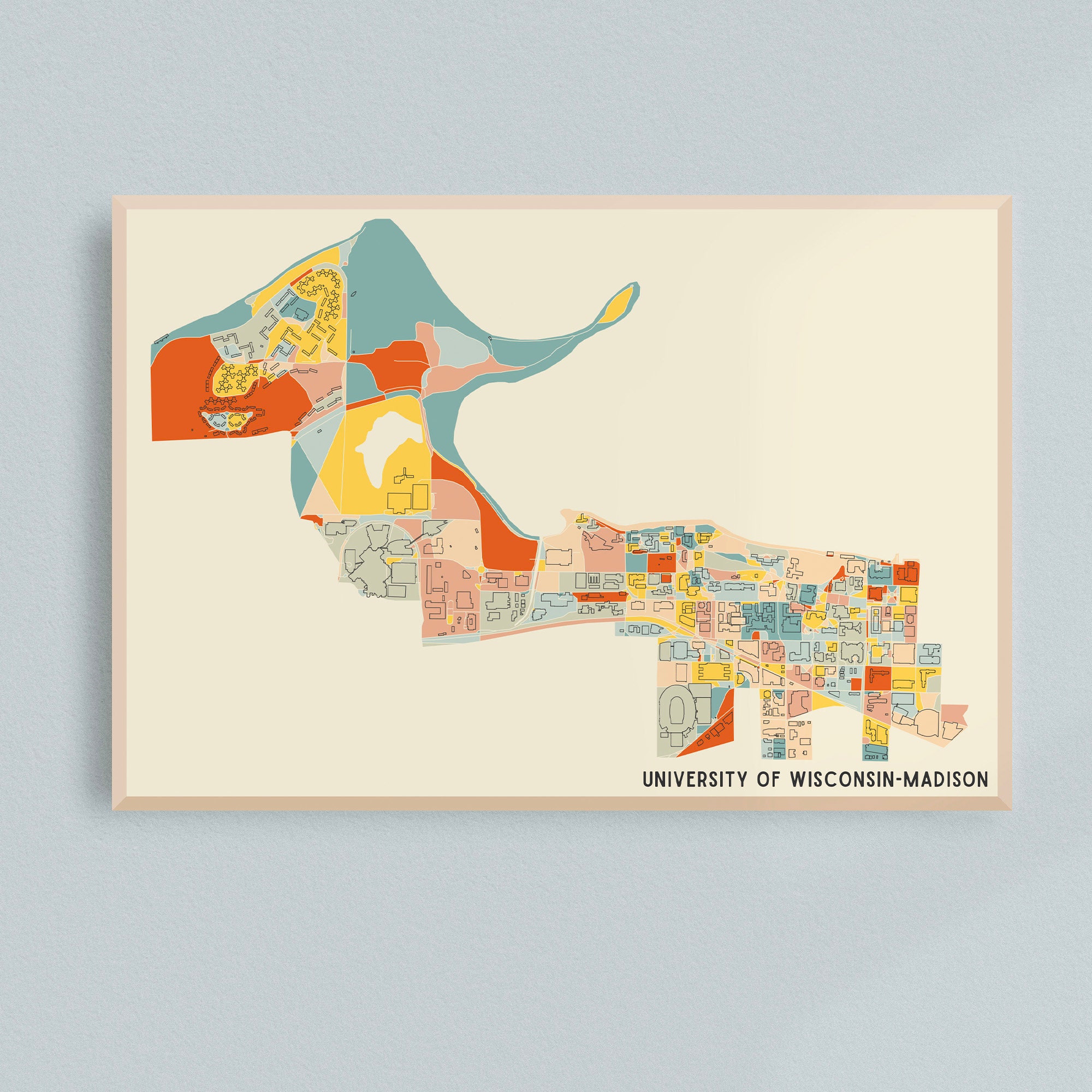 University Of Wisconsin Madison Map PPT University Of Wisconsin