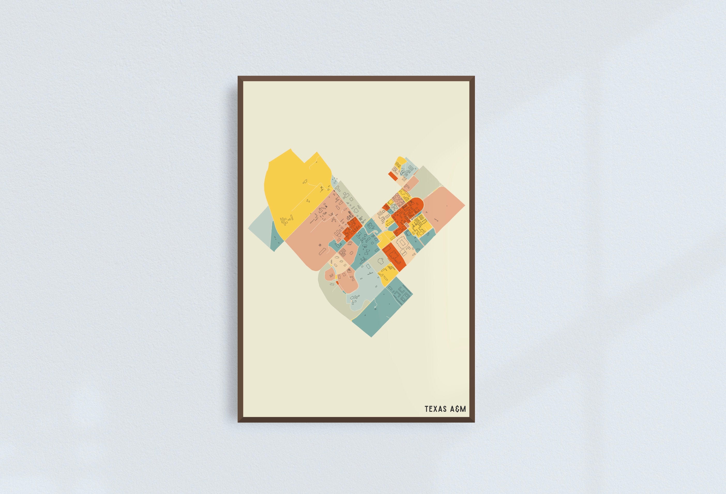 Tamu Campus Map Printable