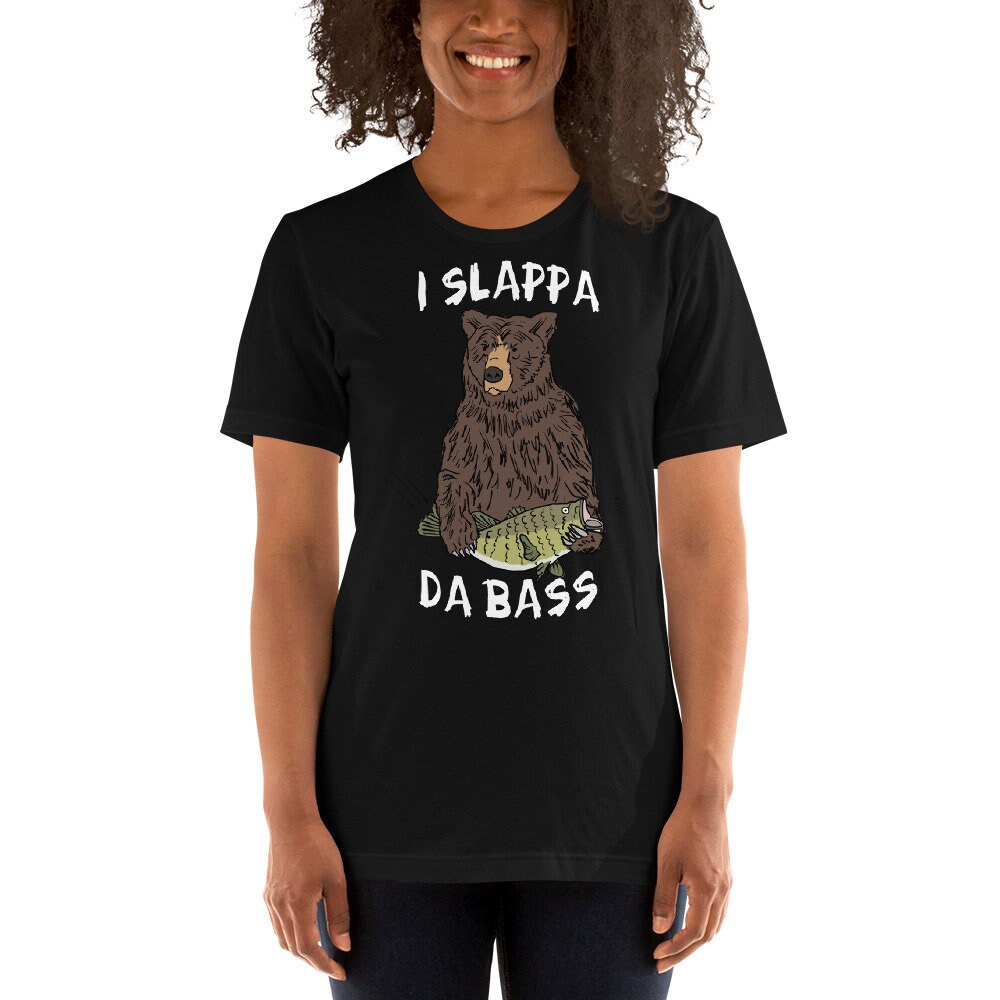 I Slappa Da Bass bear Playing Bass T-shirt | Etsy