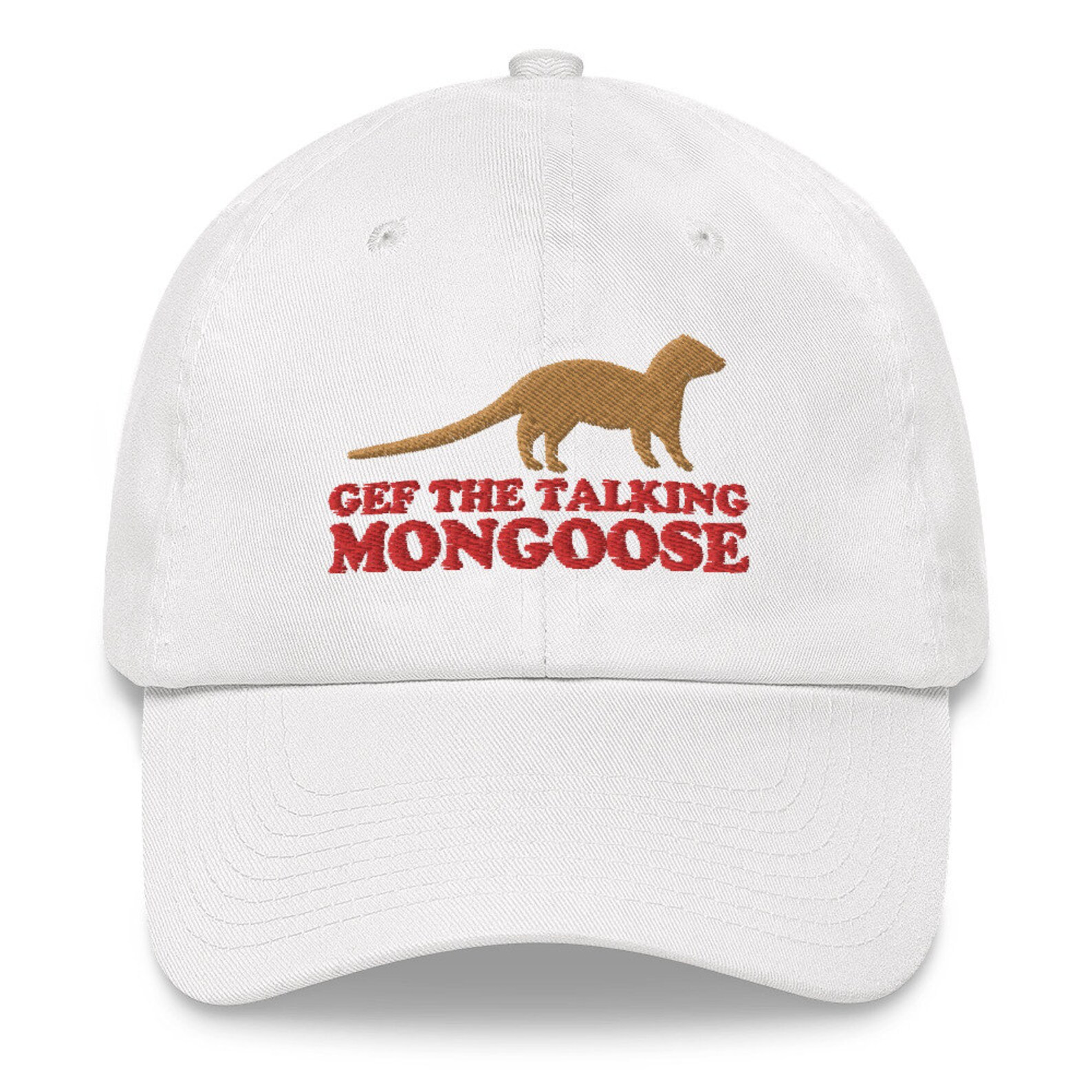 Gef the Talking Mongoose Embroidered Hat - Etsy