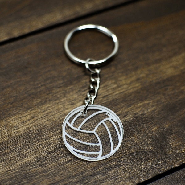 Volleyball Keychains - Etsy
