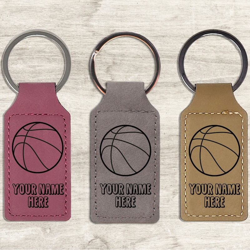 Basketball Keychain - Etsy