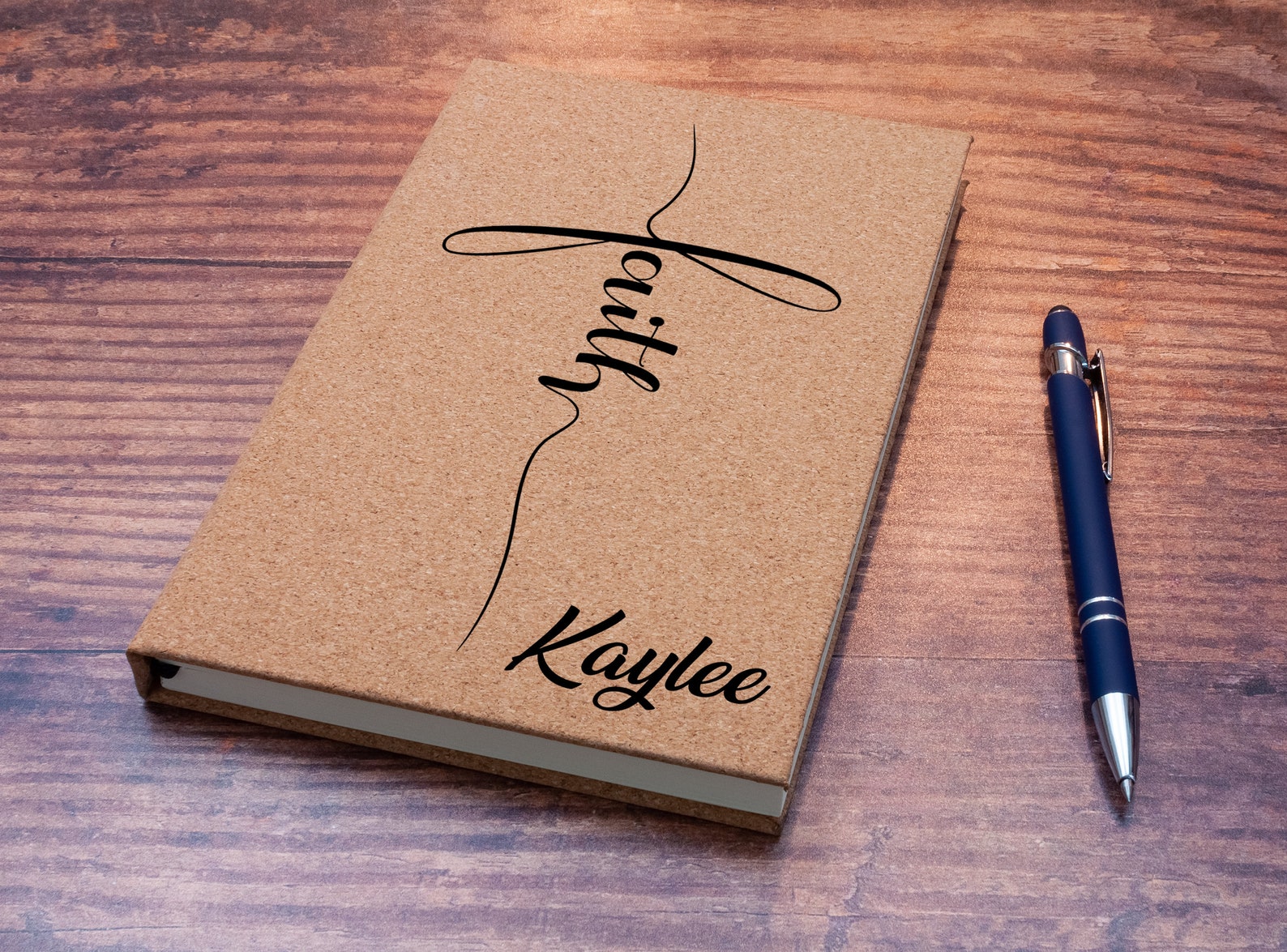 Faith Journal With Cross Custom Prayer Journal Personalized - Etsy