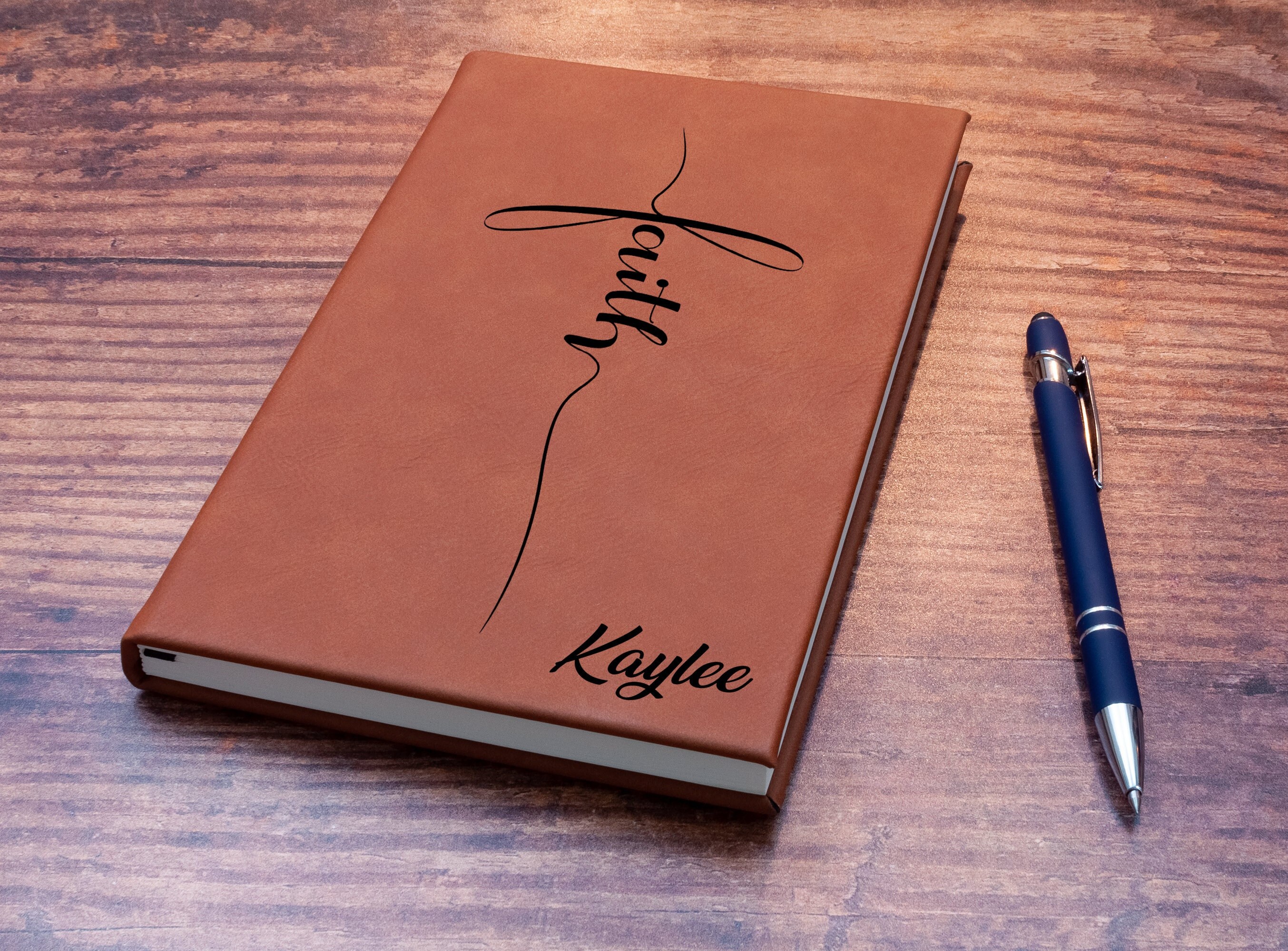 Faith Journal With Cross Custom Prayer Journal Personalized - Etsy