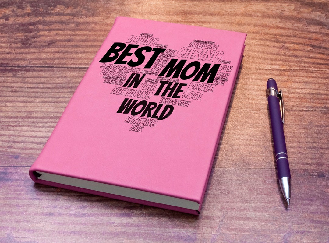 Custom Leather Journal for Mothers Day - Mothers Day Gift for Mom, Best ...